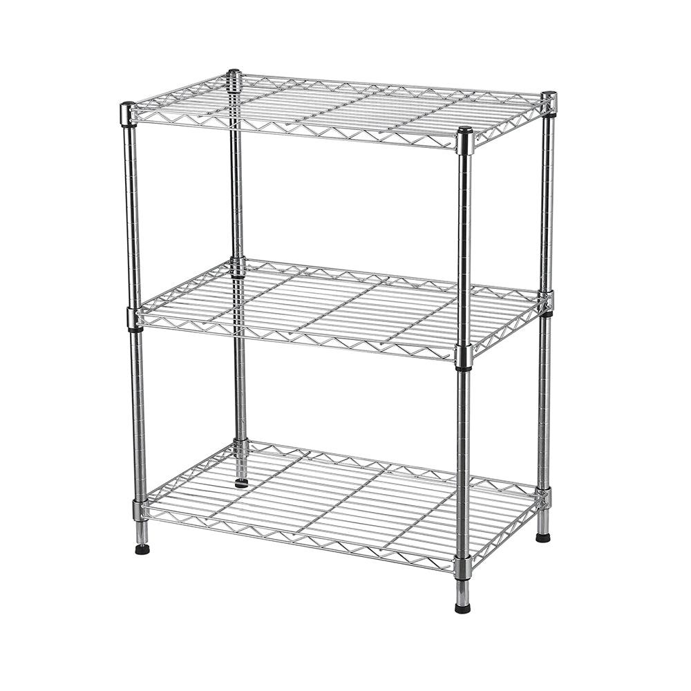 Estante Organizador de Metal con 3 Repisas Multiusos – Redlemon