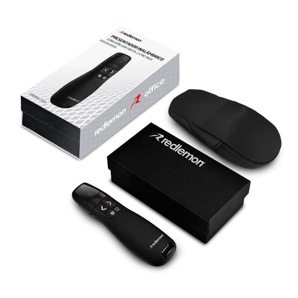 Apuntador Láser y Presentador Inalámbrico para Windows y Mac Redlemon